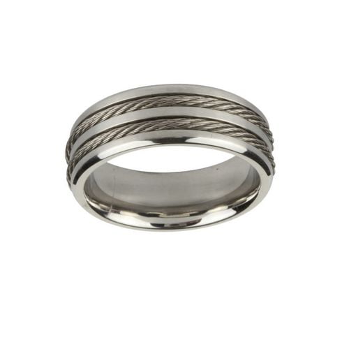 Stainless Steel Ring with Cable | Walmart Canada