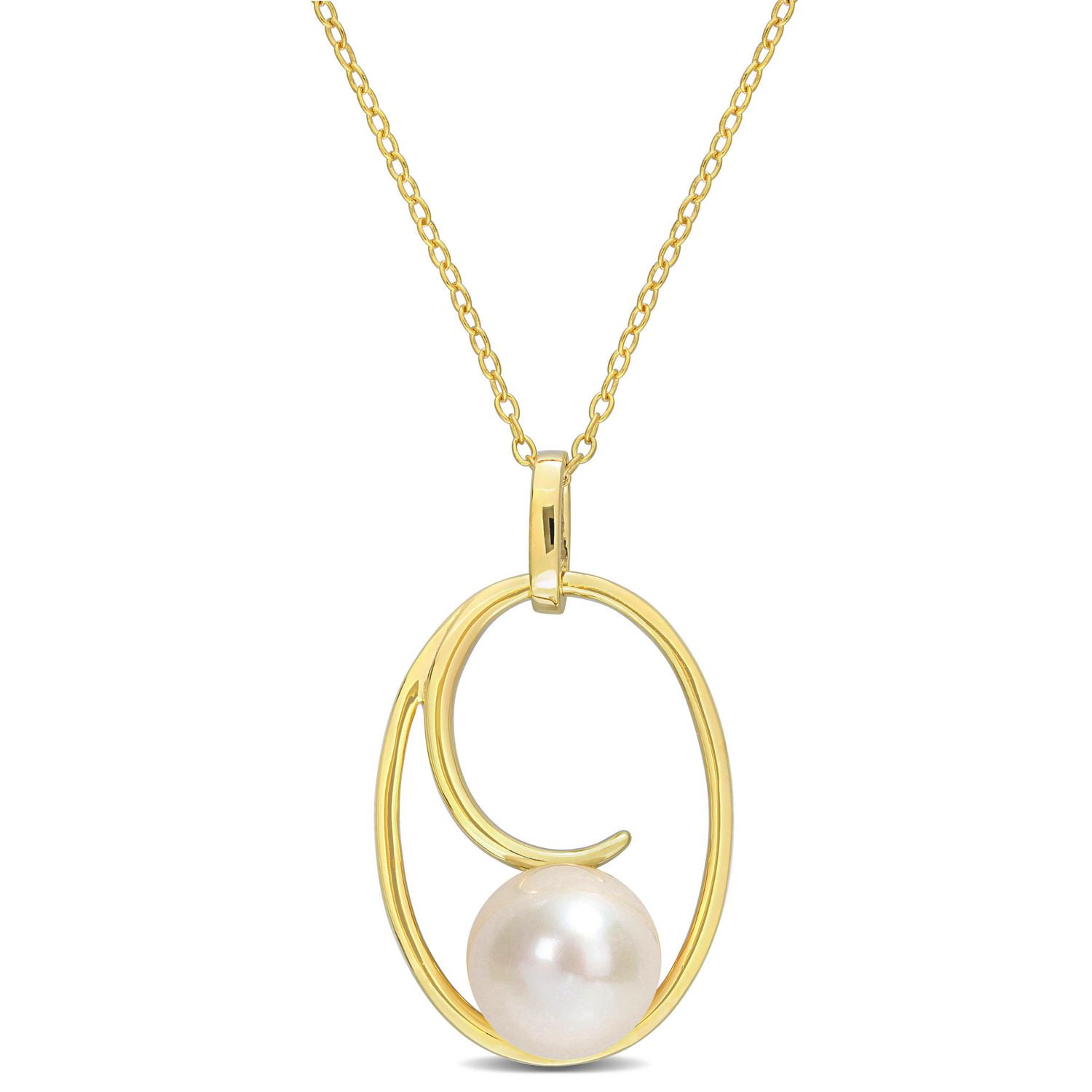 Click here for Miabella Freshwater Cultured Pearl 18k Yellow Gold... prices