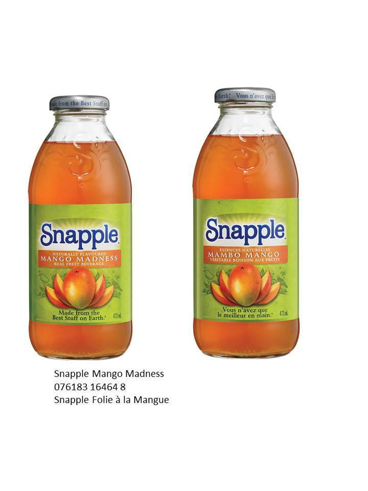 Snapple Mango Madness Real Fruit Beverage | Walmart Canada