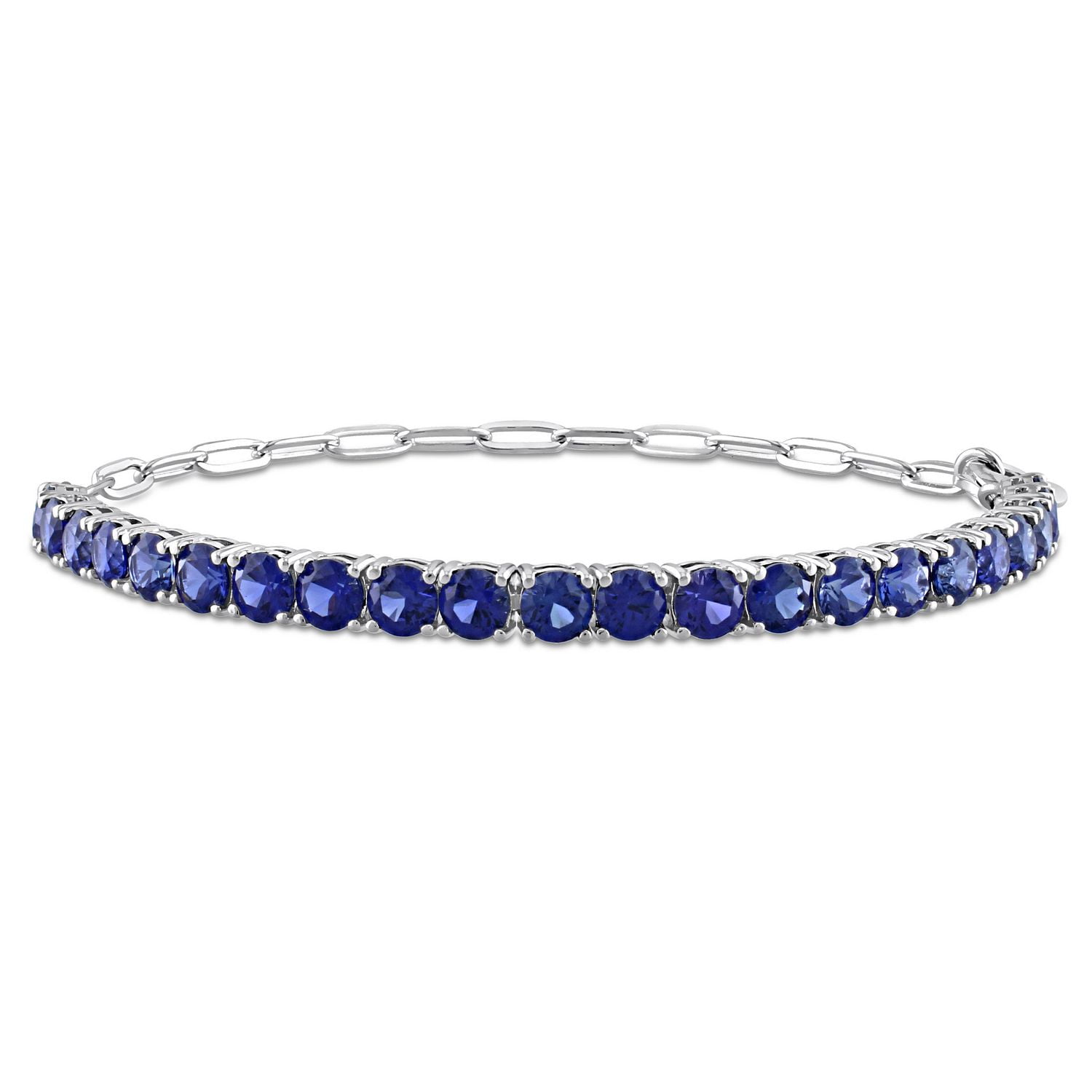 Click here for Miabella 6 Carat T. G.W. Blue Cubic Zirconia Sterl... prices