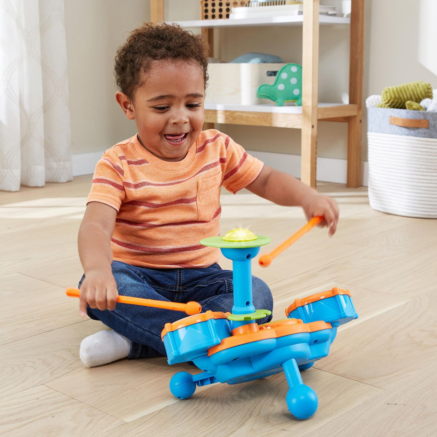 VTech Kidibeats Drum Set English Version Walmart