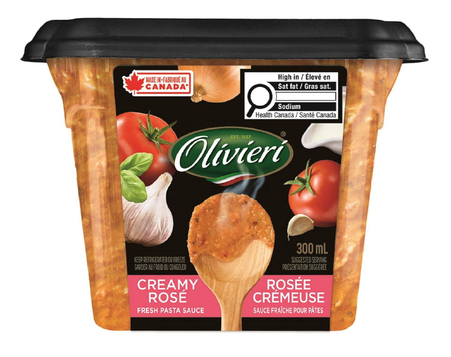 Click here for Olivieri Creamy Rosé Fresh Pasta Sauce prices