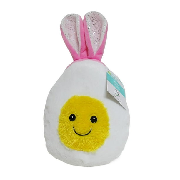 Way to Celebrate Small Cute Foodie Plush egg, 6.5 inch, Plush egg ...