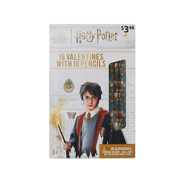 Cartes de Saint-Valentin Harry Potter, 16 comptes, cartes d'échange de ...