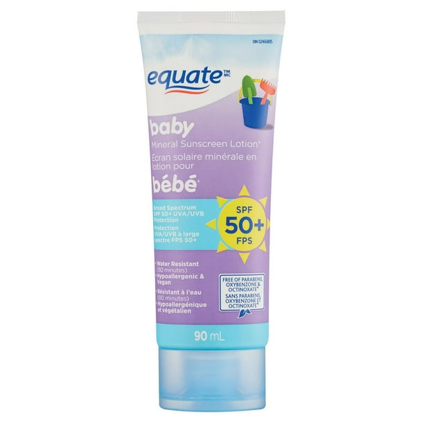 Equate Baby Mineral Sunscreen Lotion, 90 mL - Walmart.ca
