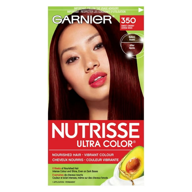 Garnier Nutrisse Ultra Color Permanent Hair Dye, Vibrant Long-Lasting ...