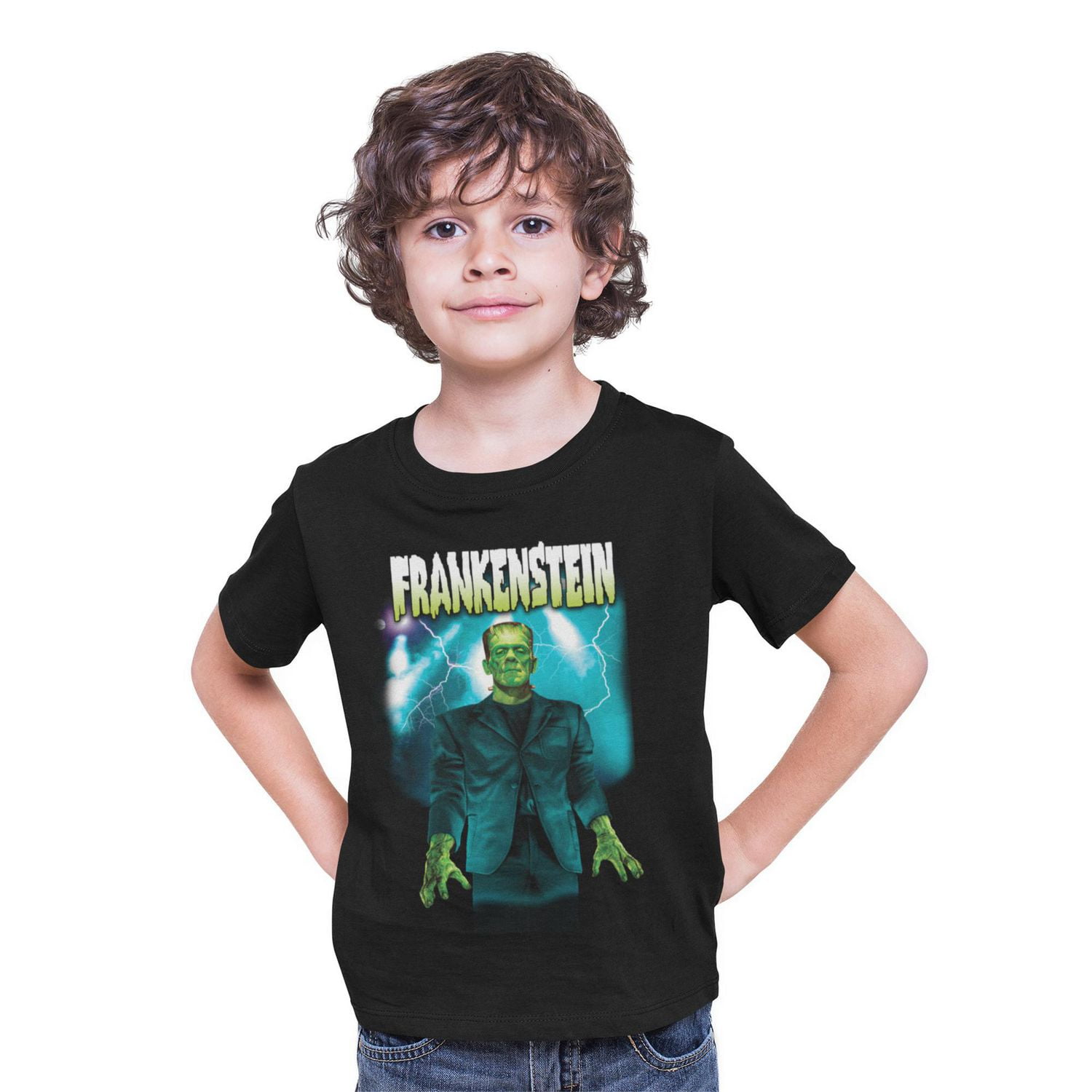 Click here for Universal Monsters Boys Short Sleeve Crew Neck T-S... prices