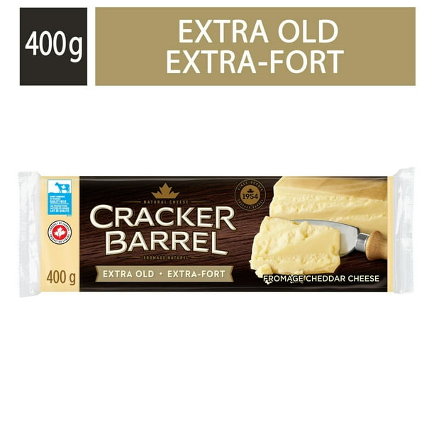 Cracker Barrel Cheese Cheddar Extra Old, 400g - Walmart.ca