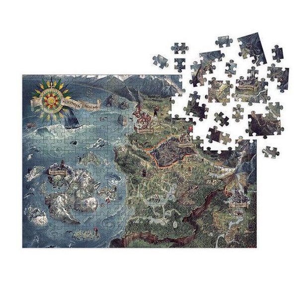 The Witcher 3 - Wild Hunt Puzzle: Witcher World Map - Walmart.ca