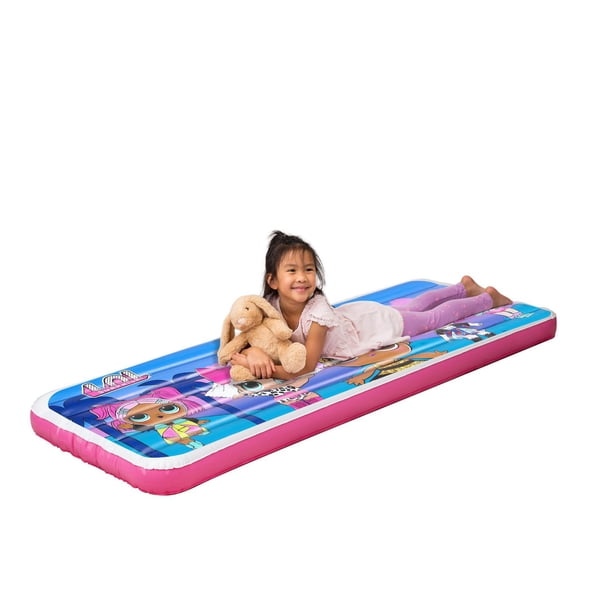 Living iQ - Inflatable Jr Twin Travel Kids Air Bed Mattress - L.O.L ...