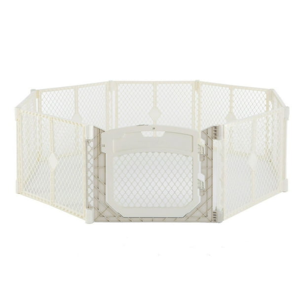 North States Baby or Pet Superyard Ultimate 8-Panel - Ivory - Walmart.ca