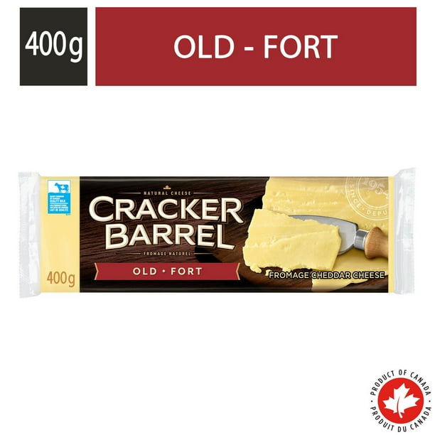 Cracker Barrel Cheddar White Old Cheese, 400g - Walmart.ca