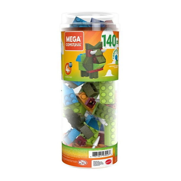 Mega Construx Wonder Builders Building Tube - 140 Pieces - Walmart.ca