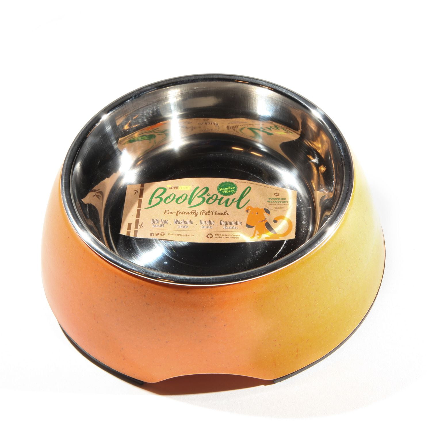 Define Planet™ Dog Bamboo Bowl - Rnd Small | Walmart Canada