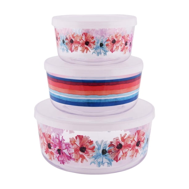 Hometrends Acrylic 3-Piece Storage Bowl Set - Walmart.ca