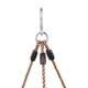 Swingan - 5 Steps Triangle Climbing Rope Ladder - Fully Assembled ...