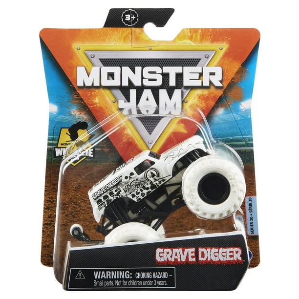 Monster Jam, Official Grave Digger Monster Truck, Die-Cast Vehicle, Max ...