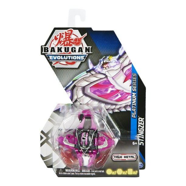 Bakugan Evolutions, Stingzer, Bakugan True Metal Platinum Series, 2 ...