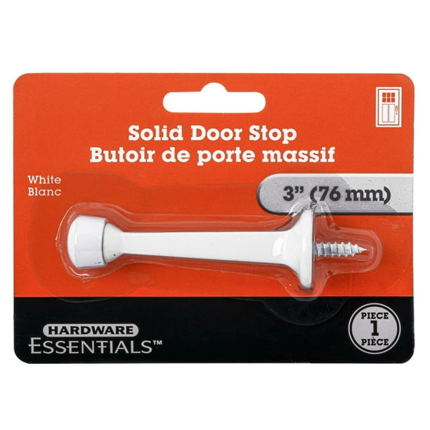 SOLID DOOR STOP - WHITE, SOLID DR STOP - WH - Walmart.ca