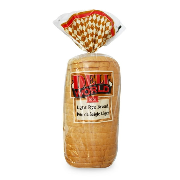 Deliworld Light Rye Bread, 500g - Walmart.ca