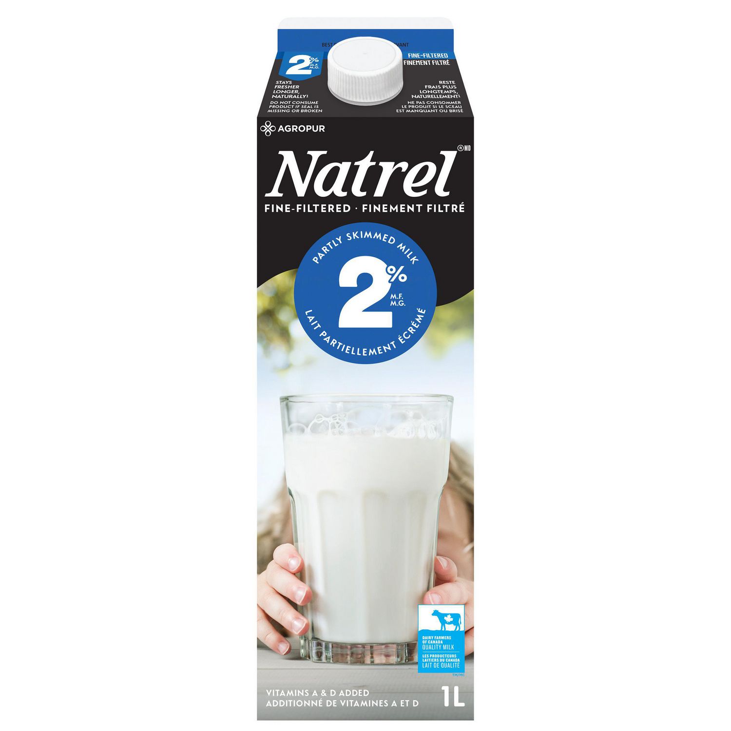 Natrel Fine-filtered 2% Milk 1L | Walmart Canada