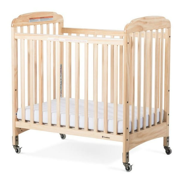 Foundations Next Gen Serenity Fixed-Side Compact Slatted Crib - Walmart.ca