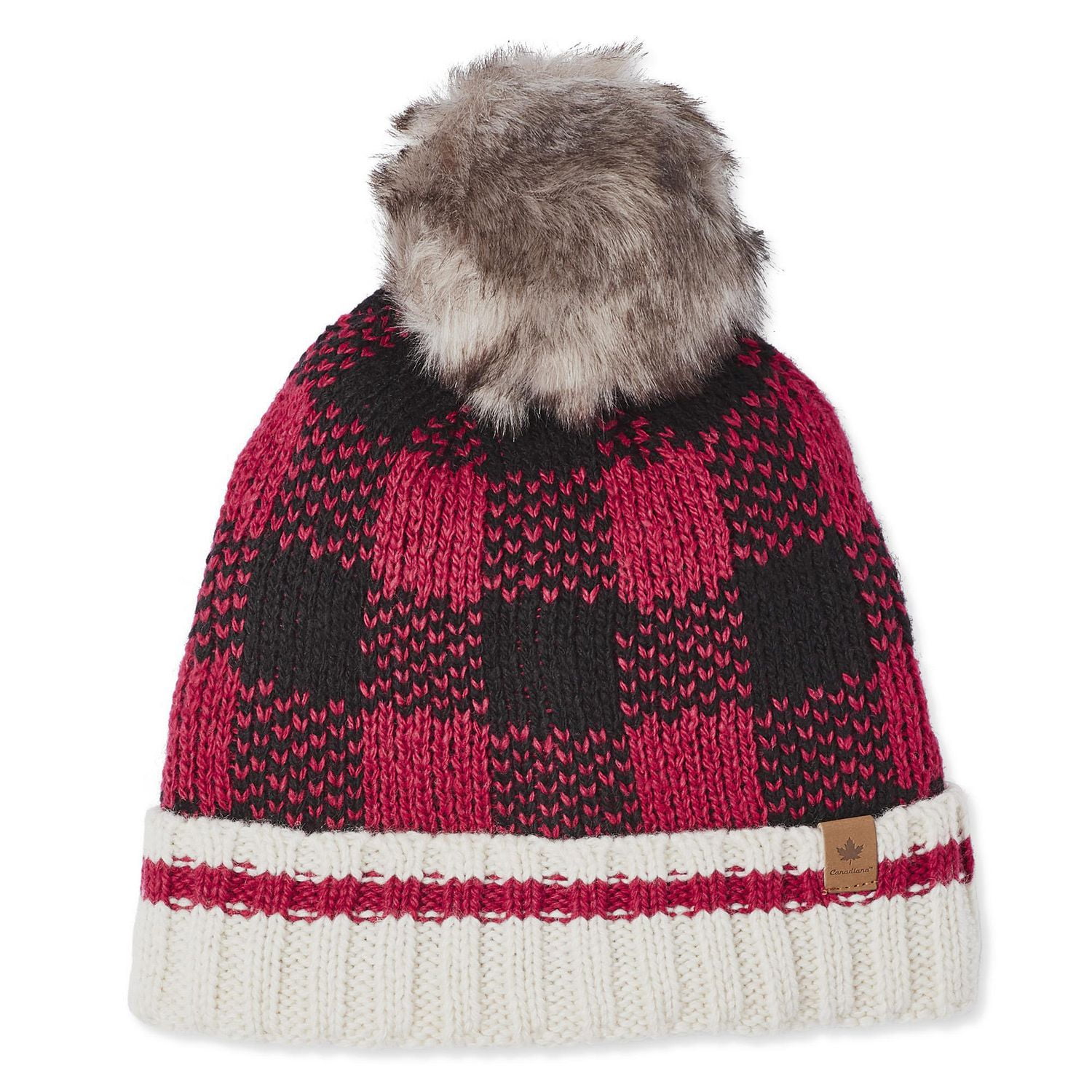 Canadiana Women's Cuffed Knit Toque | Walmart Canada