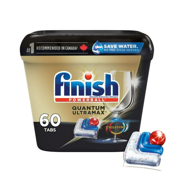 Finish Quantum Ultramax dishwasher Detergent Pods for Diamond Shine ...