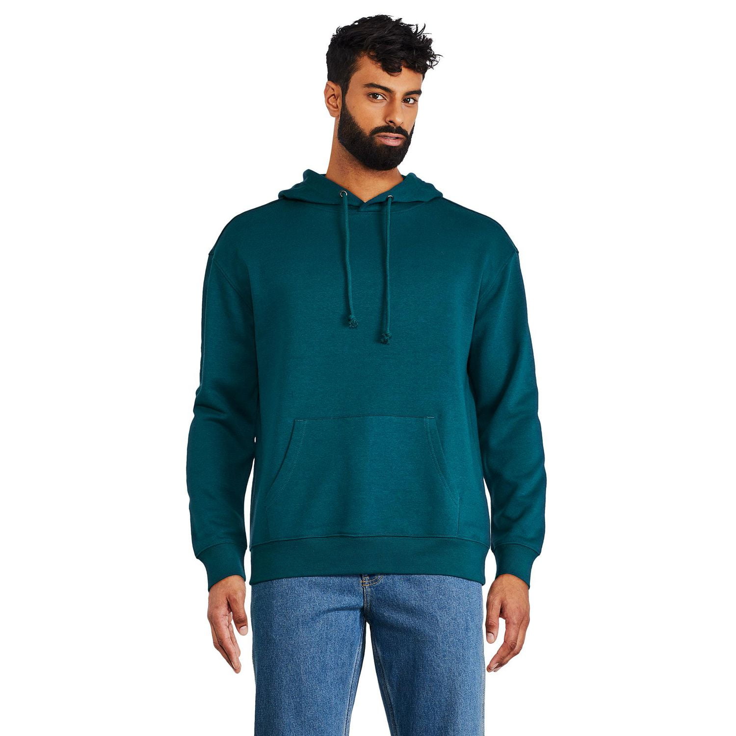 Click here for George Mens Fleece Popover Hoodie L prices