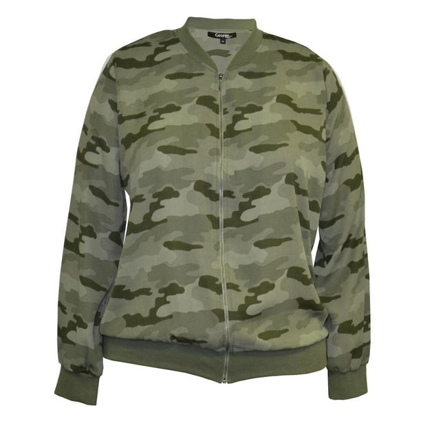George Women's Printed Woven Bomber Jacket - Walmart.ca