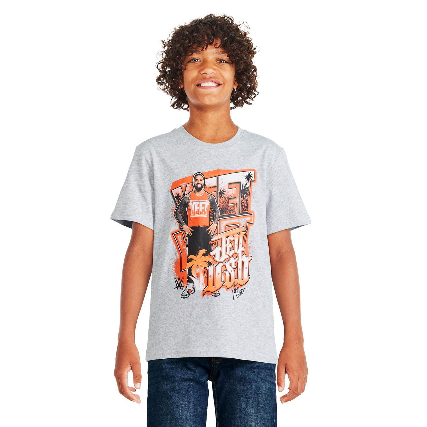 Click here for Wwe Boys Jey Uso Tee S prices