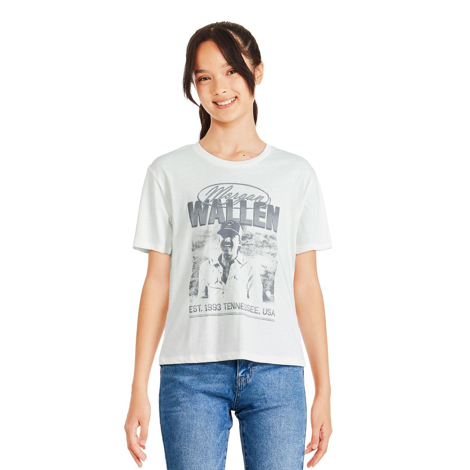 Morgan Wallen Girls' Short Sleeve Tee, Sizes XS-XL - Walmart.ca