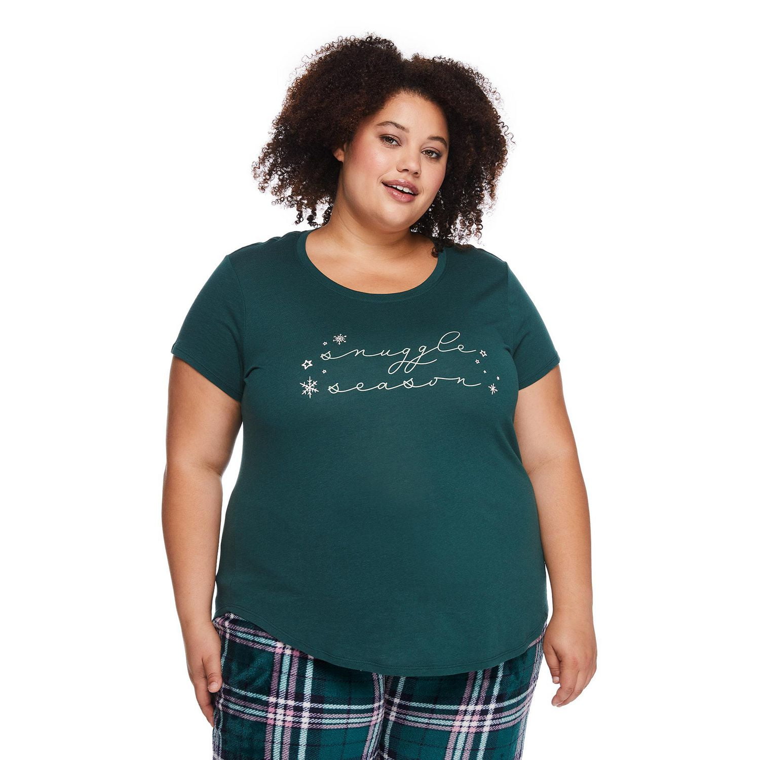 Click here for George Womens Plus Scoop Neckline Sleep Tee 1x prices