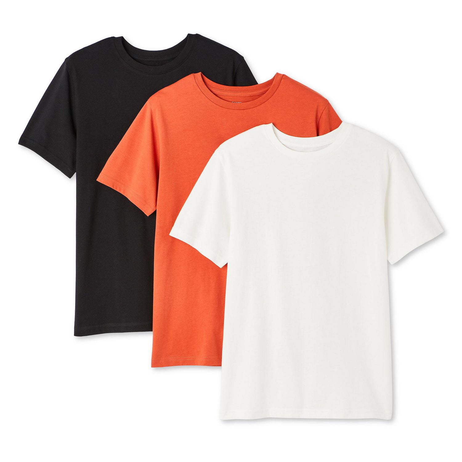 Click here for George Boys Crew Neckline Tee 3-Pack L prices