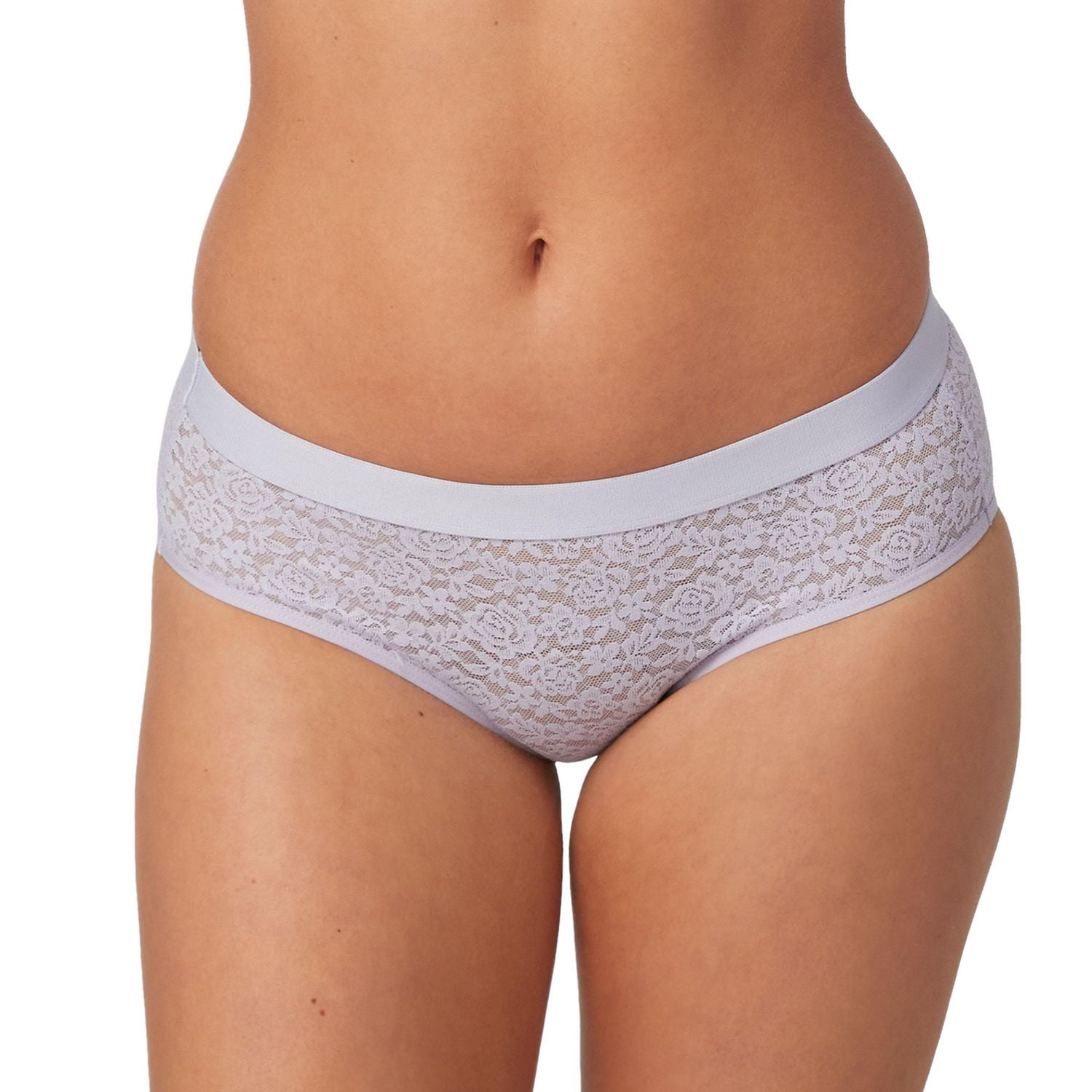 Click here for Maidenform Stretch Lace Hi Leg Bikini  2-Pack  Col... prices