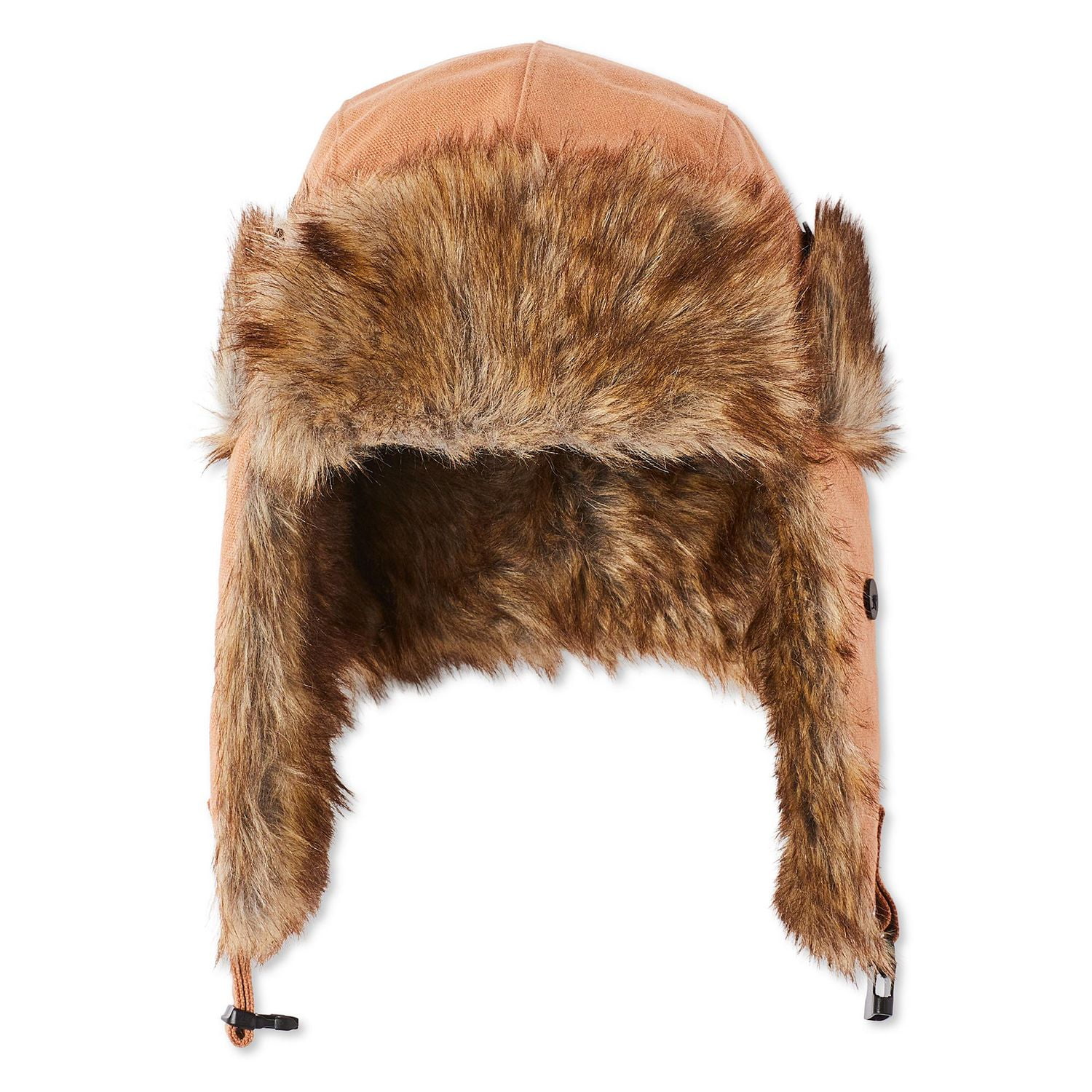 Click here for George Mens Faux Fur Lined Trapper Hat One Size prices