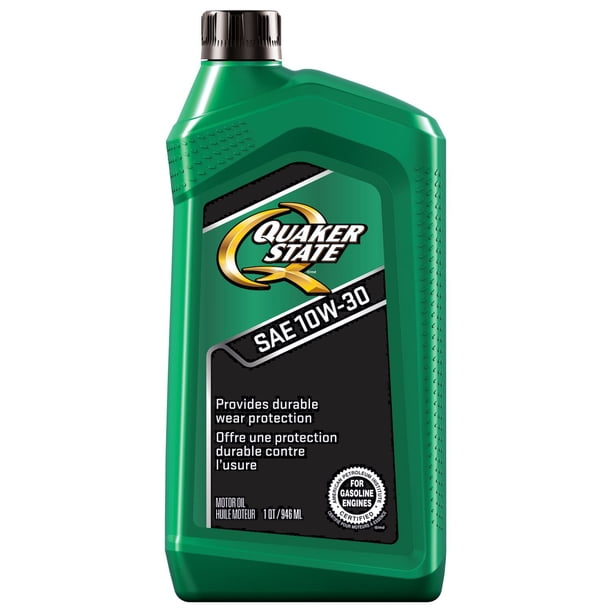 Quaker State Motor Oil 10W-30 946ml, Quaker State 10W-30 946ml - Walmart.ca