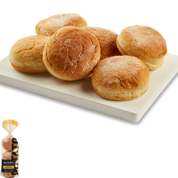 Portofino Golden Potato Artisan Buns, 6 buns, 540 g total - Walmart.ca