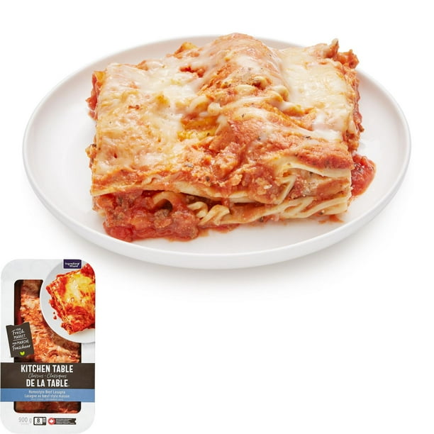 Your Fresh Market Homestyle Beef Lasagna, 900 g - Walmart.ca