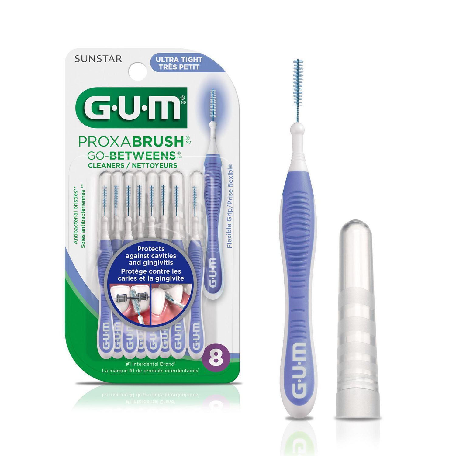 GUM Proxabrush Go-Betweens Micro Tight Cleaners | Walmart Canada