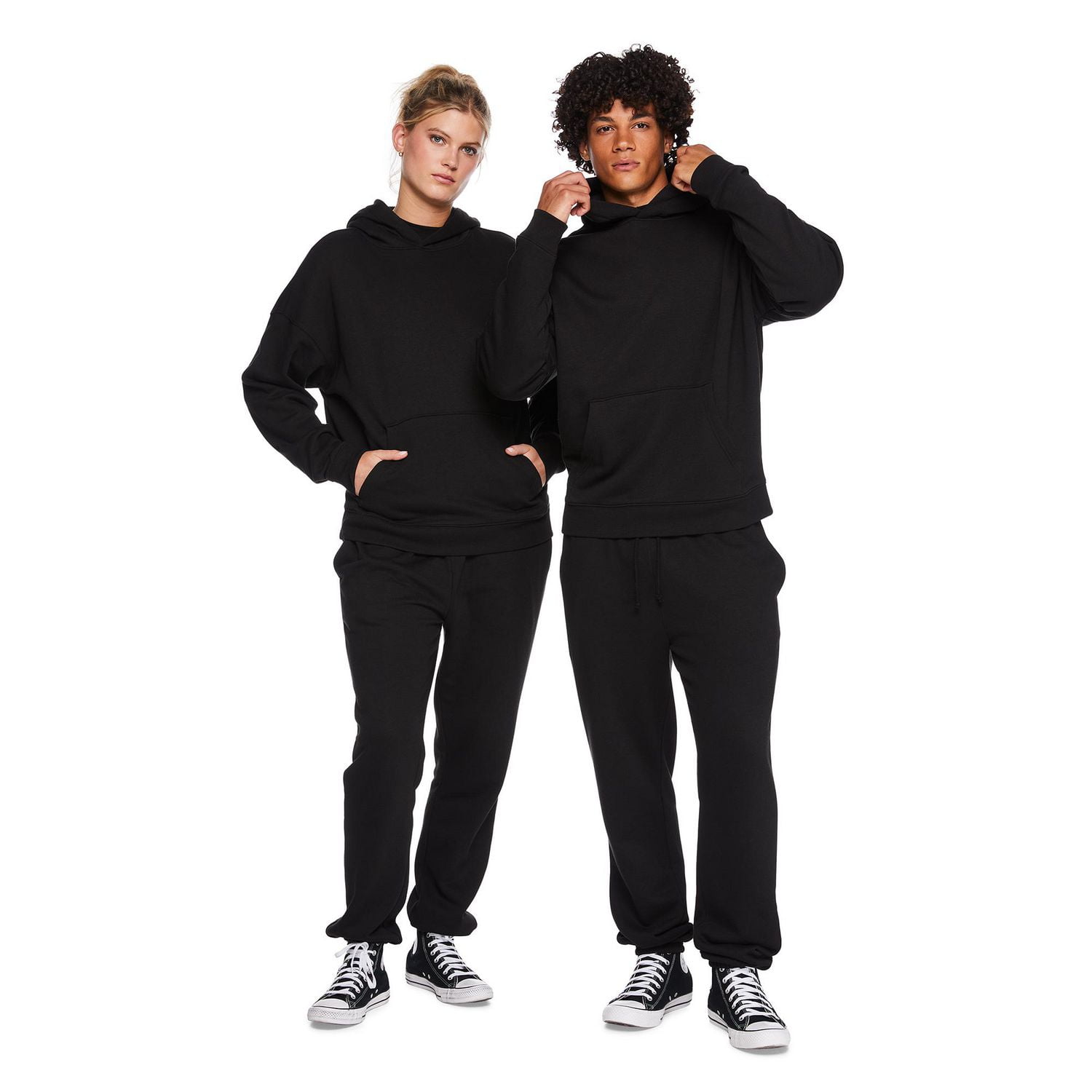 Click here for No Boundaries All Gender Oversized Fleece Hoody Sw... prices