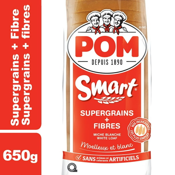 POM® Smart® Supergrains+Fibres White Loaf - Walmart.ca