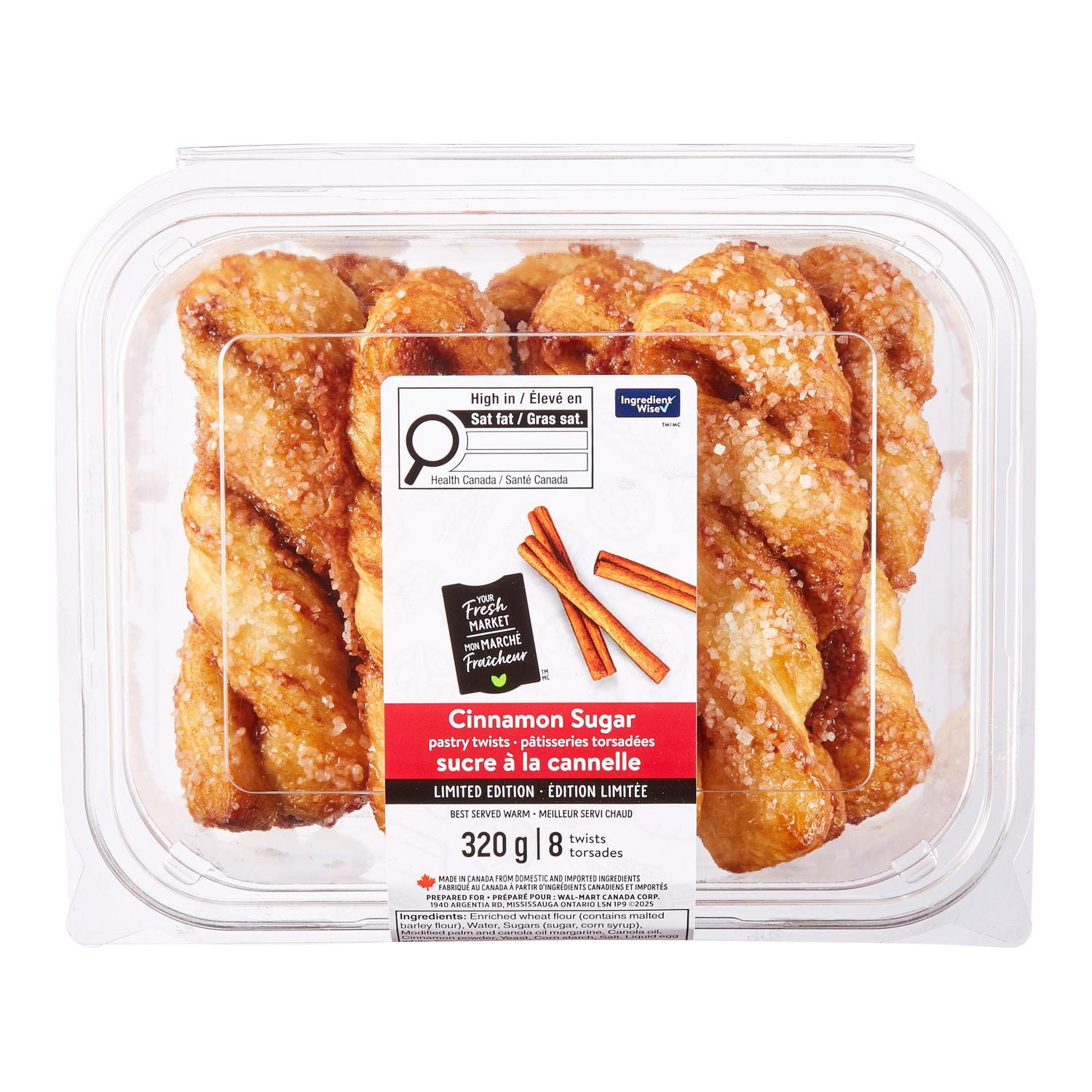 Click here for Your Fresh Market Cinnamon Sugar Pastry Twists prices