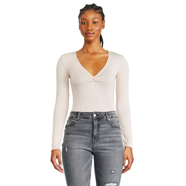 George Women's Twist Front Bodysuit - Walmart.ca