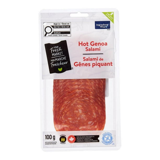 Your Fresh Market Hot Genoa Salami - Walmart.ca