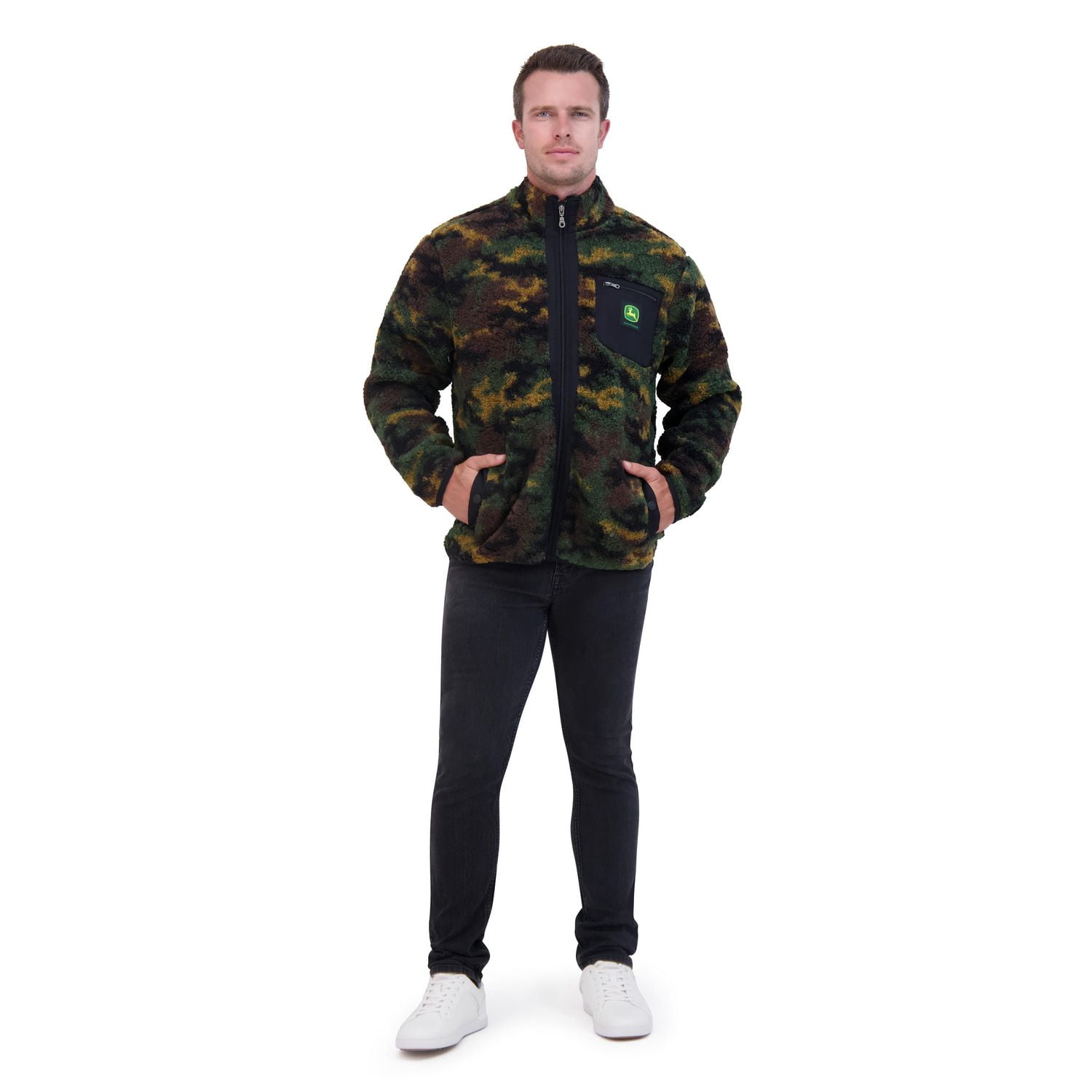 Click here for John Deere Mens And Big Mens Camo Sherpa Jacket  U... prices