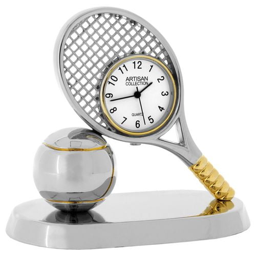 Tennis Racquet and Ball Collectible Desktop Mini Clock (C1990TT ...