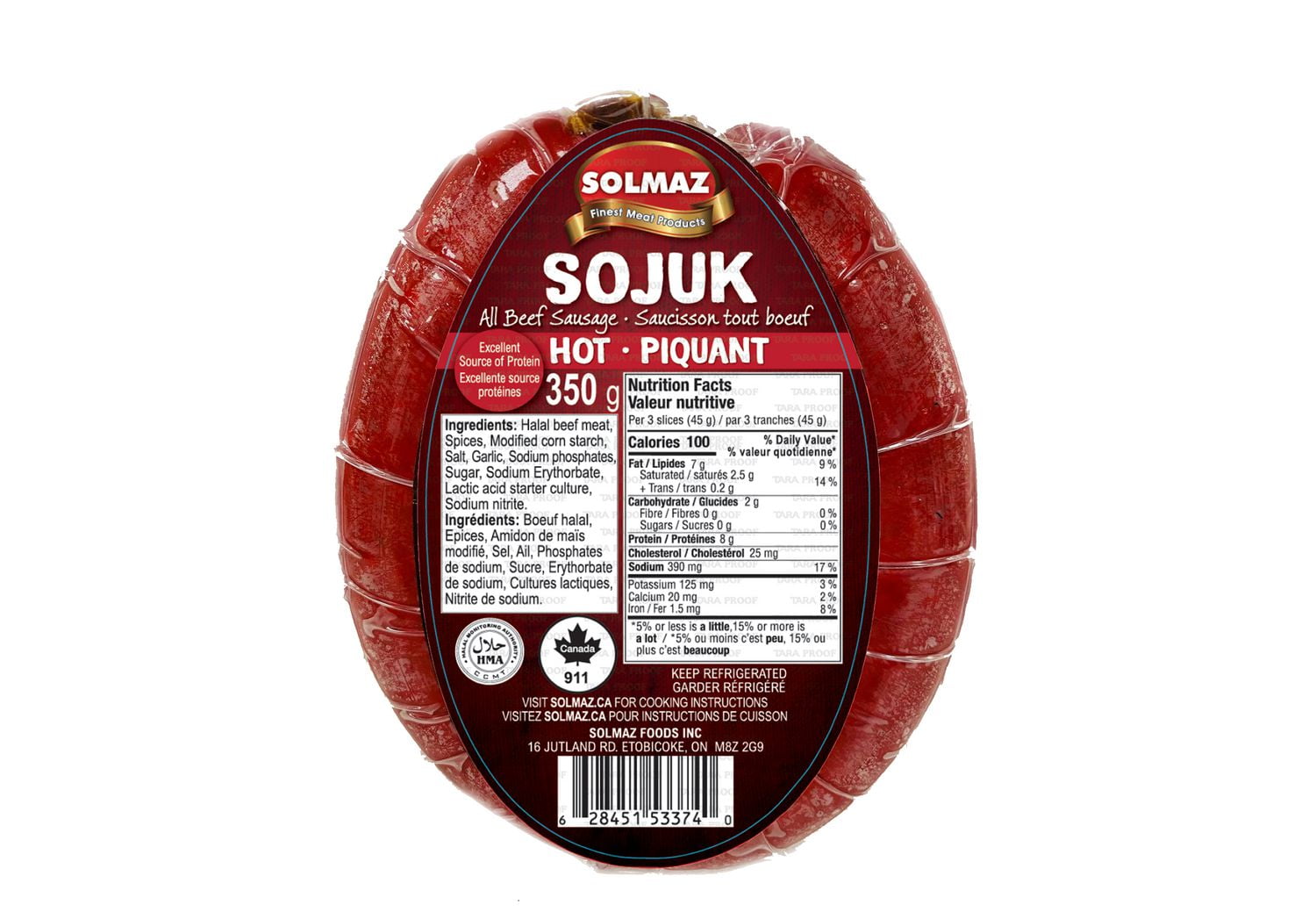 Click here for Solmaz Halal Sojuk Hot prices