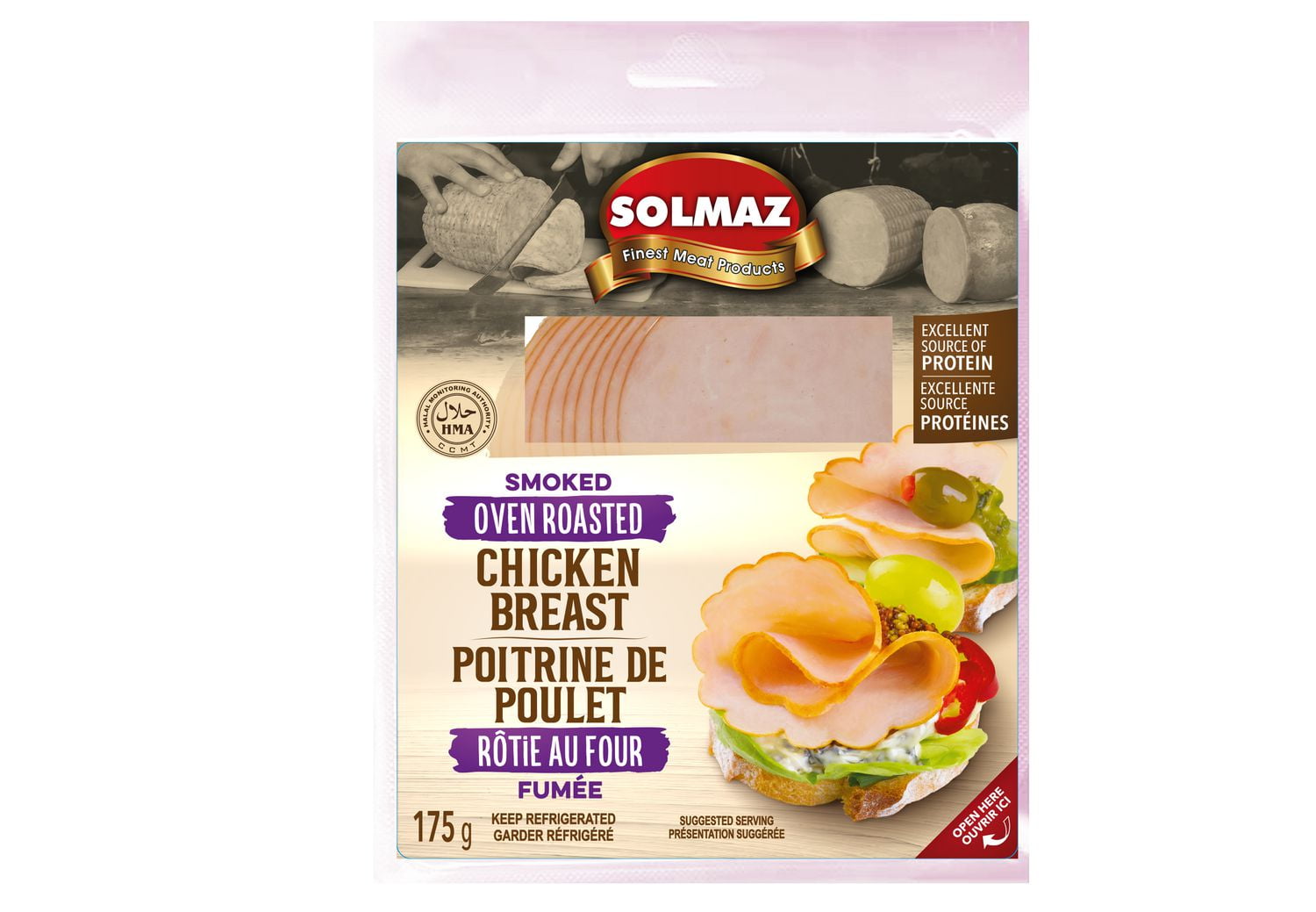 Click here for Solmaz Halal Smoked Oven Roasted Chicken prices