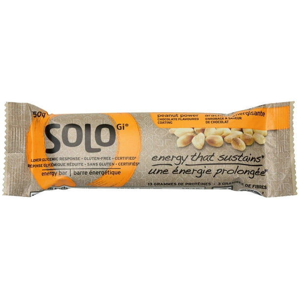 SoLo Peanut Power Energy Bars - Walmart.ca